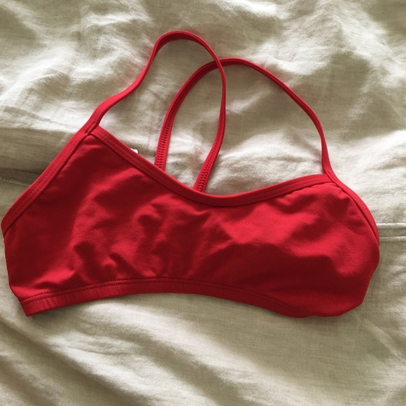 Jolyn Clothing | Swim | Jolyn Clothing Red Bikini Top Athletic Swimwear ...